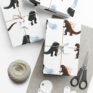 Godzilla Vs Godzilla Gift Wrapping Papers - Etsy