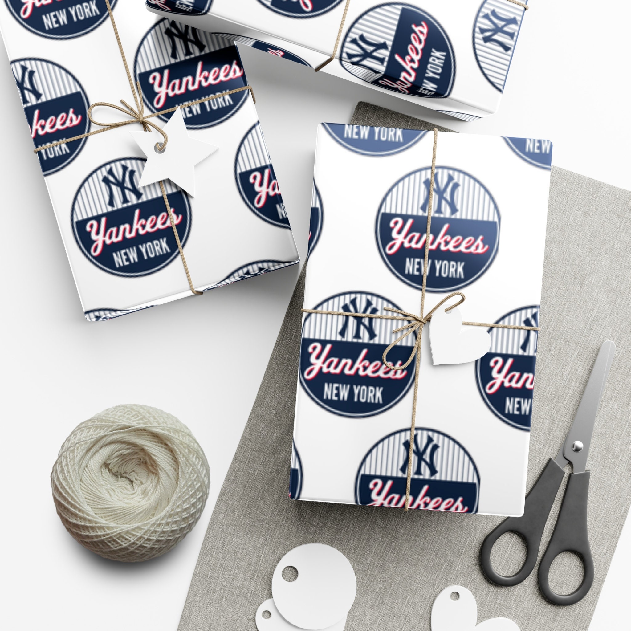 New York Yankees Baseball Gift Wrapping Papers - Etsy