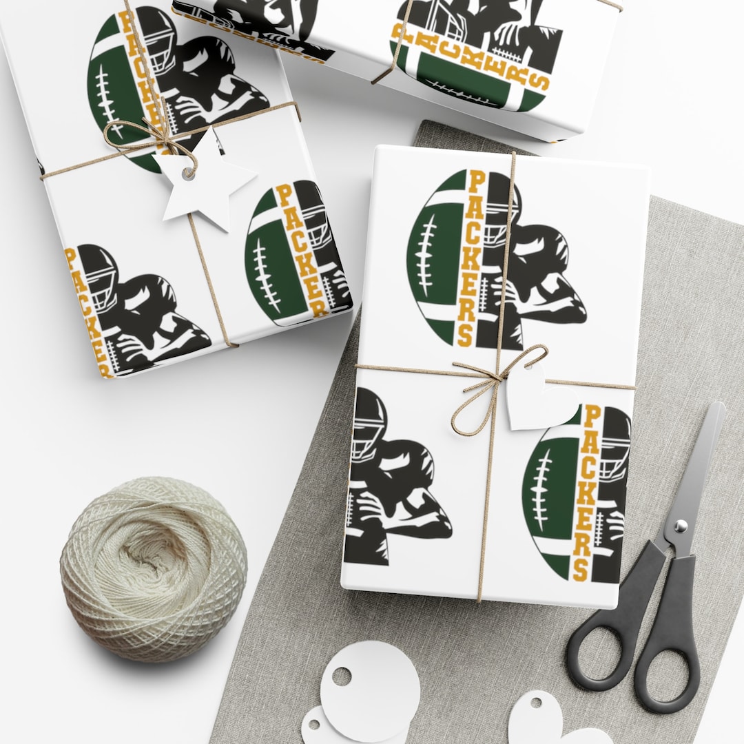 Green Bay Packers Football Gift Wrapping Papers - Etsy