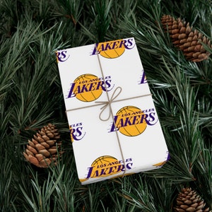 Los Angeles Lakers Basketball Gift Wrapping Papers - Etsy