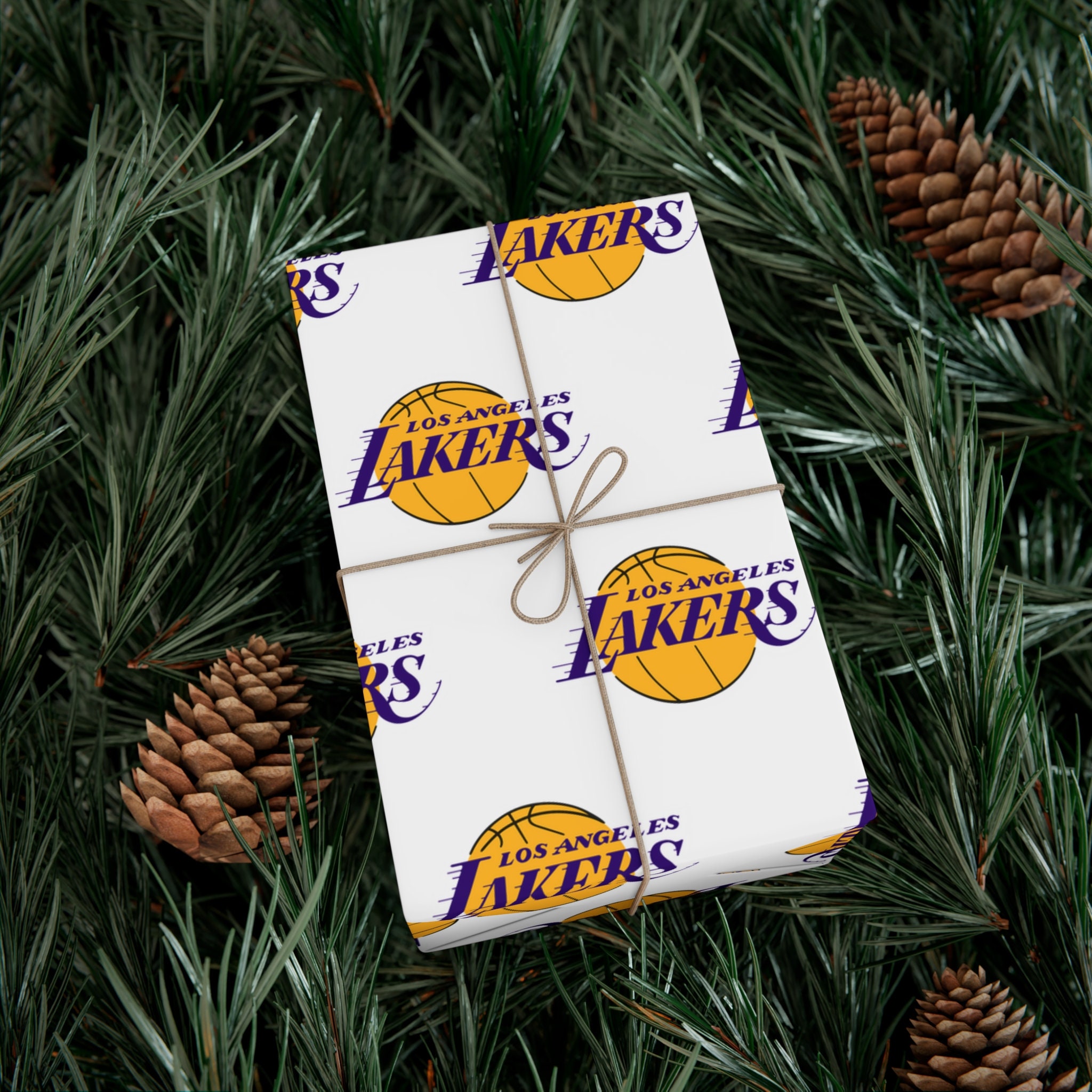 Los Angeles Lakers Basketball Gift Wrapping Papers - Etsy