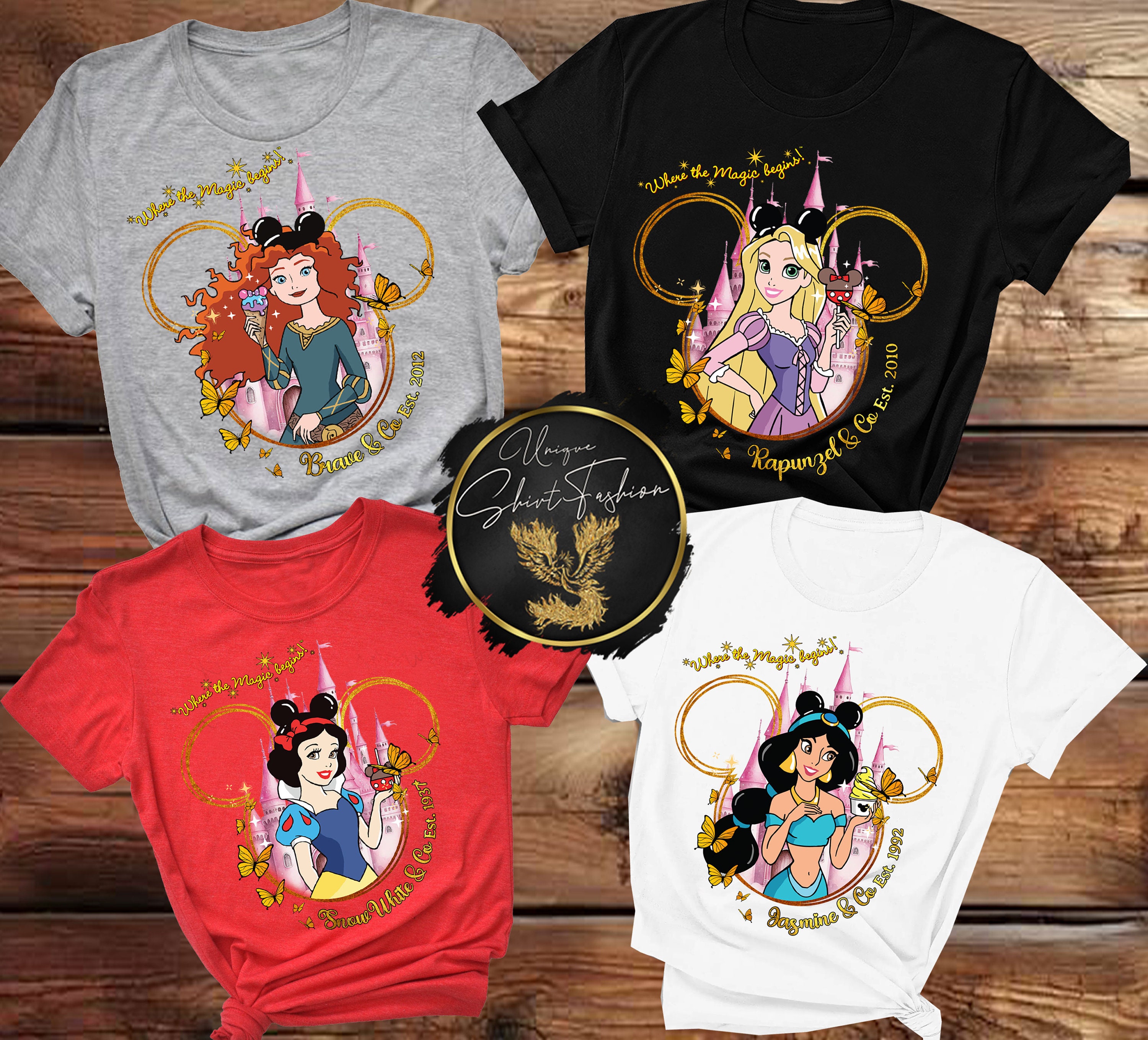 Girls Disneyland Trip, Disney Princess Shirts, Disneyworld Shirts for Women, Disney Girls Squad ...