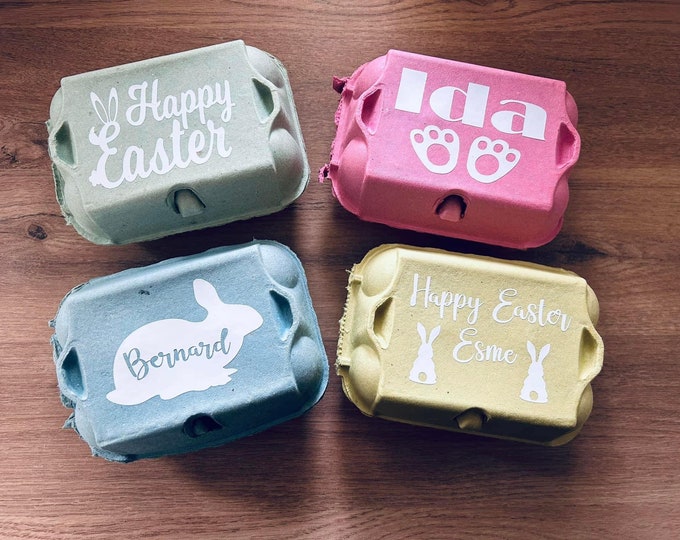 Personalised Easter Egg Box - Etsy UK