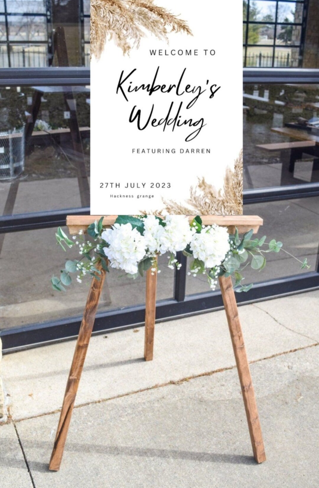 Minimalist Wedding Welcome Sign, Welcome Wedding Sign, Script Wedding ...