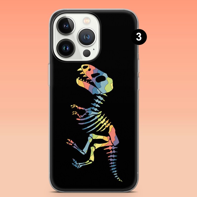 Fossil Bone Phone Case Prehistoric Cover for iPhone 15, 14, 13, 12, 11 ...