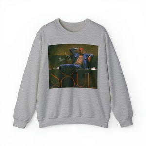 Soul Singer Sweatshirt R&B Classic Old School Music 70s Music Crew Neck ...