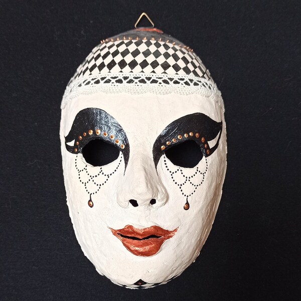 Paper Mache Mask - Etsy