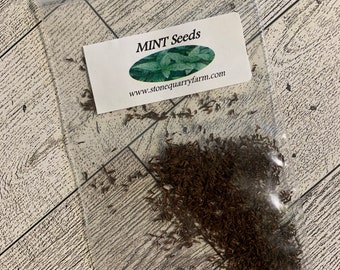 Mint Seeds Mentha Corsican Mini Mint 25 Multi Pelleted Seeds Perennial ...