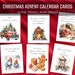 30 Printable Advent Activity Cards for Kids, Christmas Bucket List ...