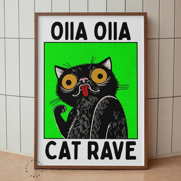 Oiia Cat - Etsy