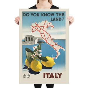 Italy Poster Mediterranean Style Decoration Italian Design - Etsy