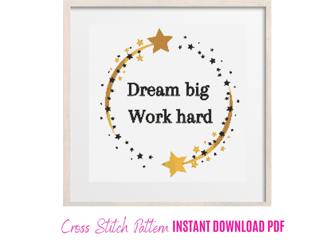 Motivational Cross Stitch, Motivational Quotes, Funny Cross Stitch ...