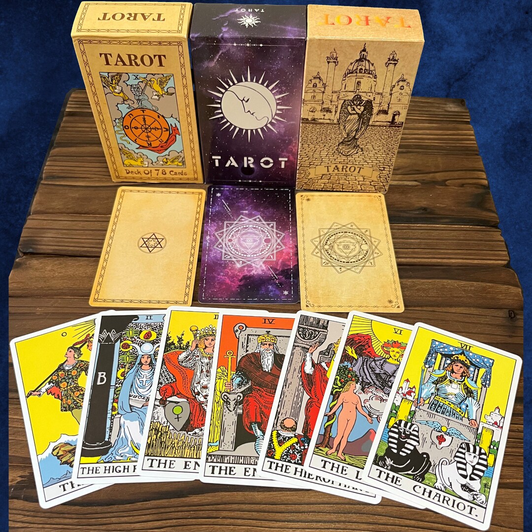The Classic Tarot Deck 78 Tarot Cards Wheel of Fortune / the - Etsy
