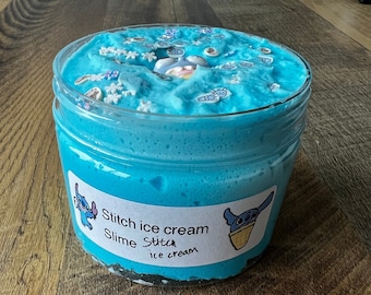 Stitch and Angel, Alien Milkshake Cloud Slime, Stitch Gifts, Slime Shop ...