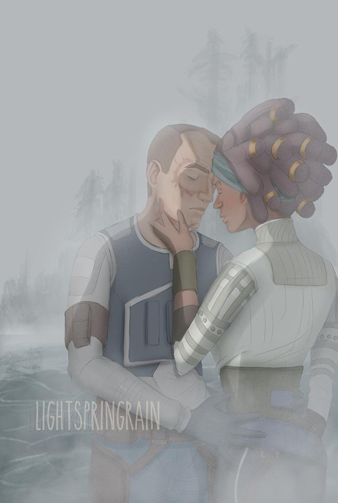 Star Wars the Bad Batch Tech Phee Howling Love - Etsy