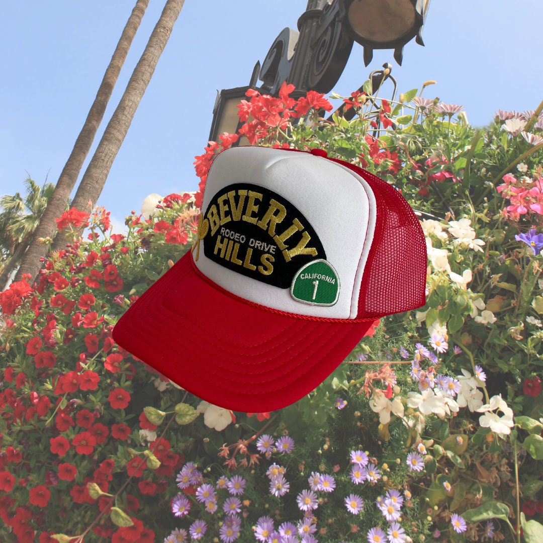 Custom Trucker Hat Vintage Patchy Hat Trucker Hat With Patches Beverly ...