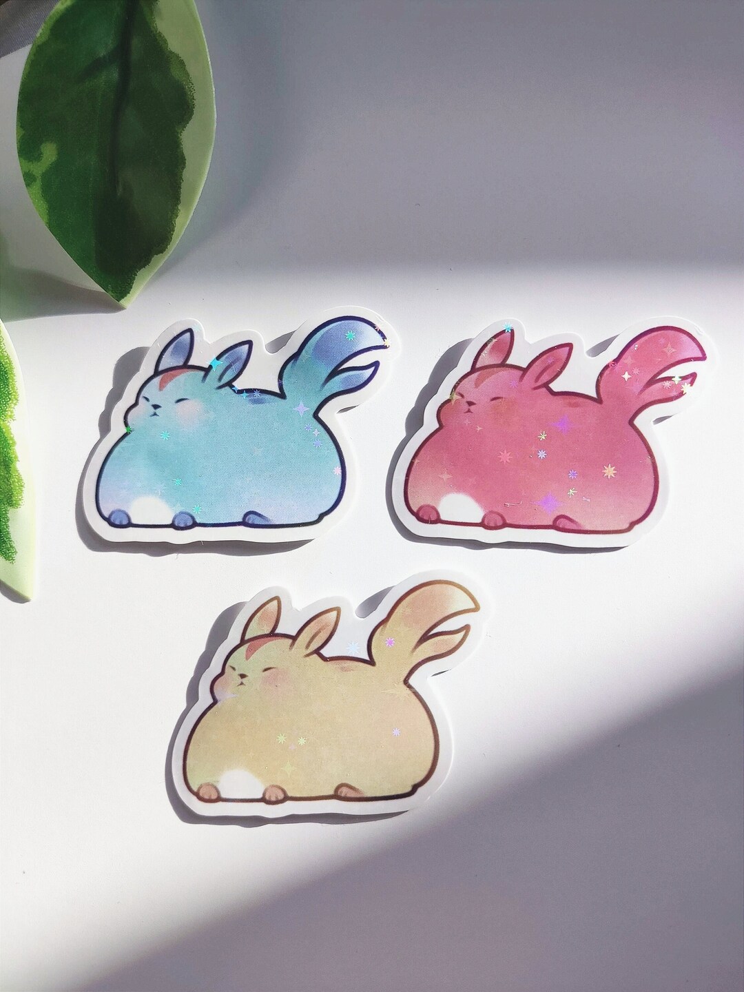 FFXIV Fat Carbuncle Stickers | 2.5" Vinyl With Holographic Stars ...