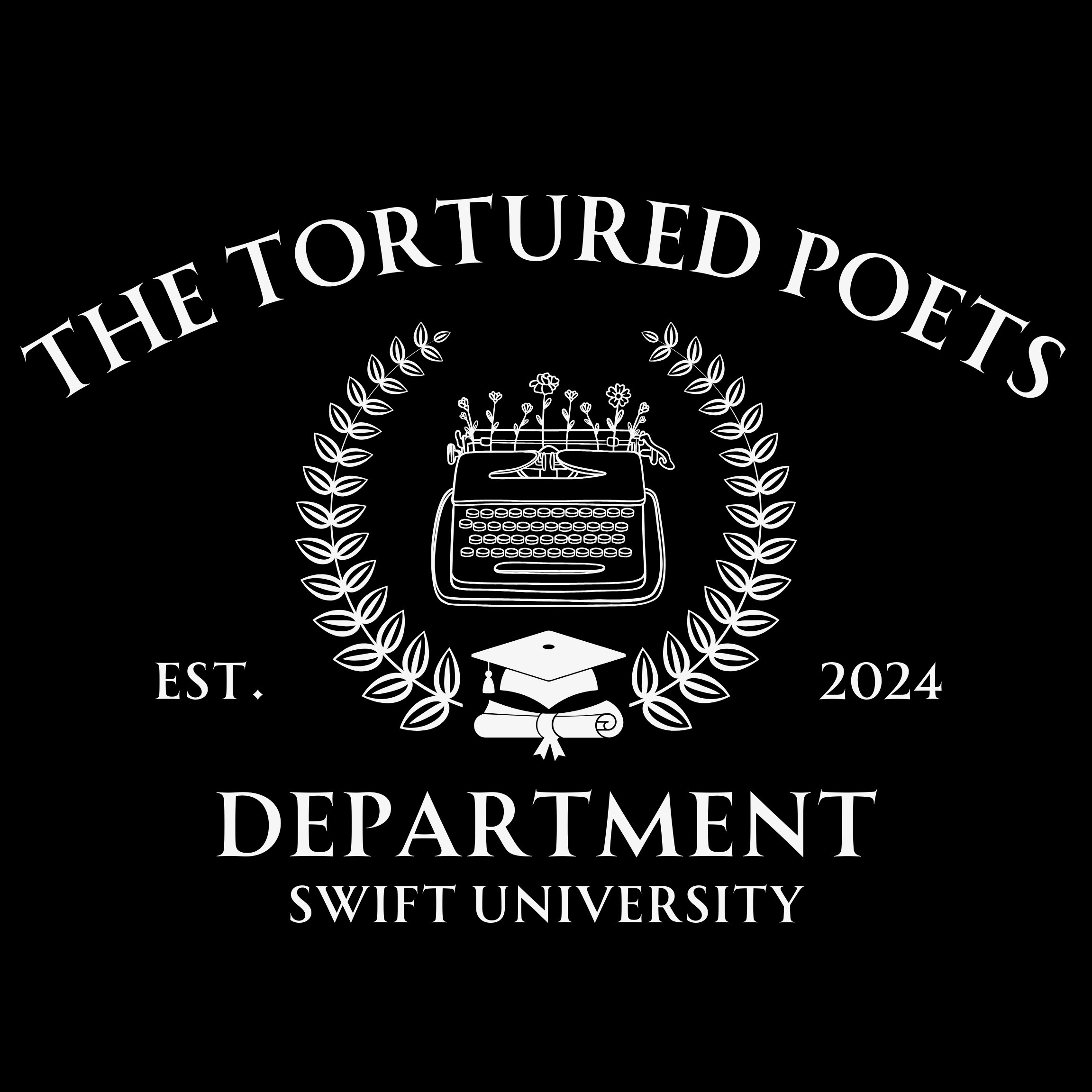 The Tortured Poets Department SVG - Etsy