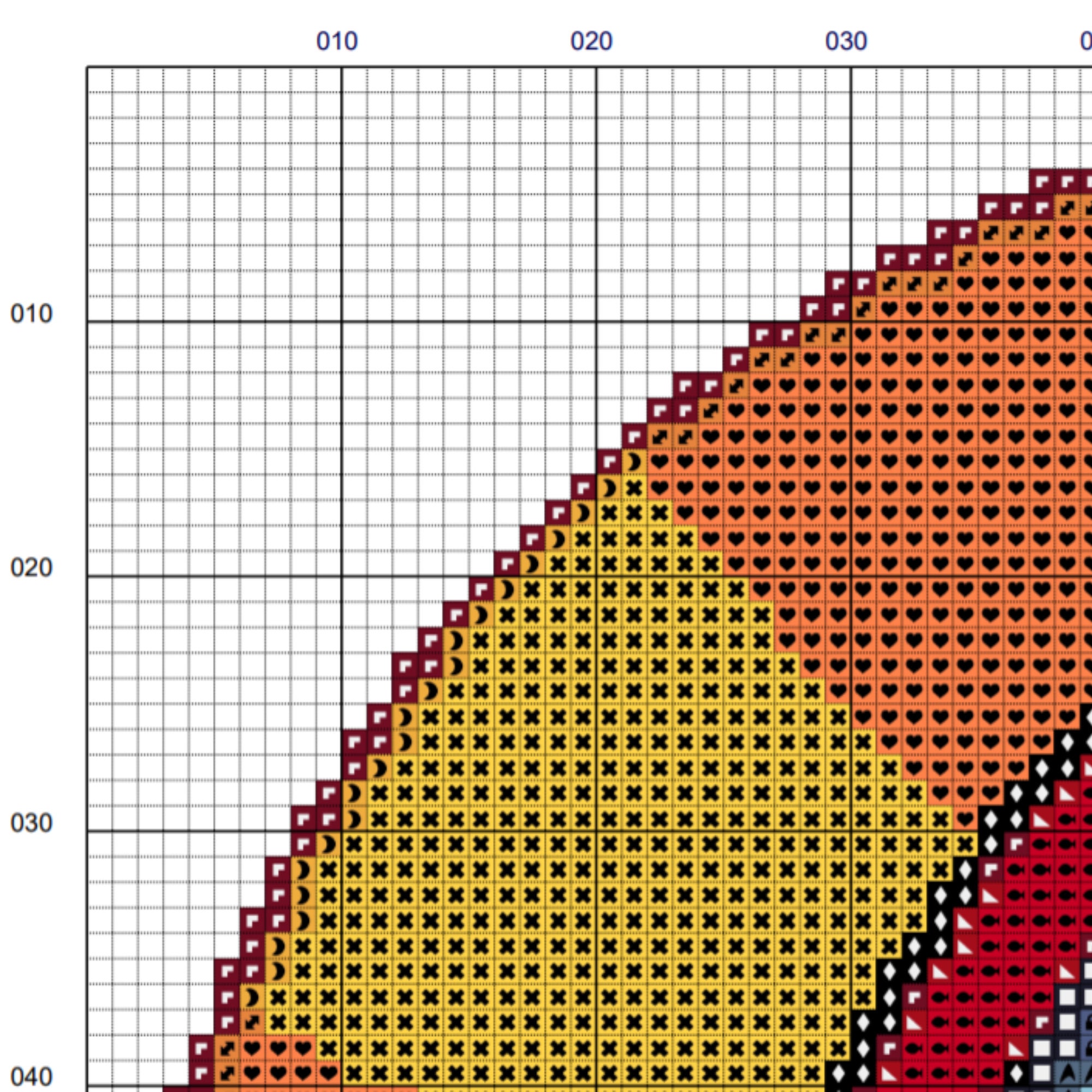 Among Us Cross Stitch Pattern Video Game Cross Stitch - Etsy