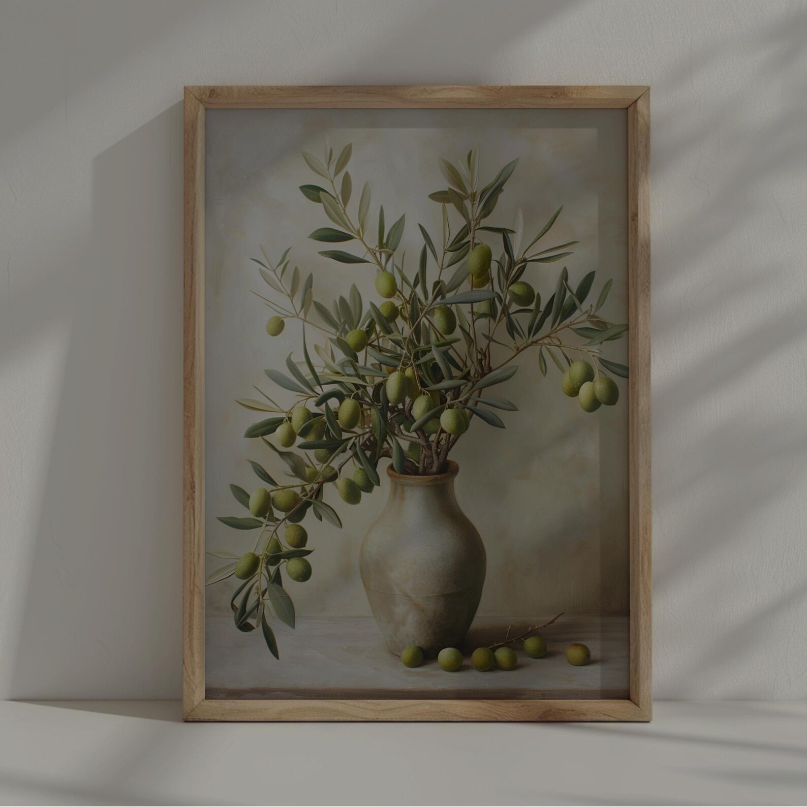 Olive Tree Art Print: Vintage Mediterranean Decor (digital Download) - Etsy