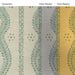 Mint Green Preppy Grasscloth Wallpaper - Andrew Stripe by Danika ...