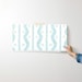 Mint Green Preppy Grasscloth Wallpaper - Andrew Stripe by Danika ...
