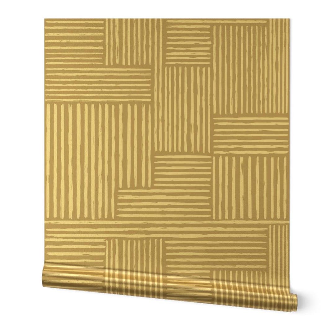 Tan Brushstroke Gold or Silver Metallic Wallpaper - Brush Abstract Tan ...