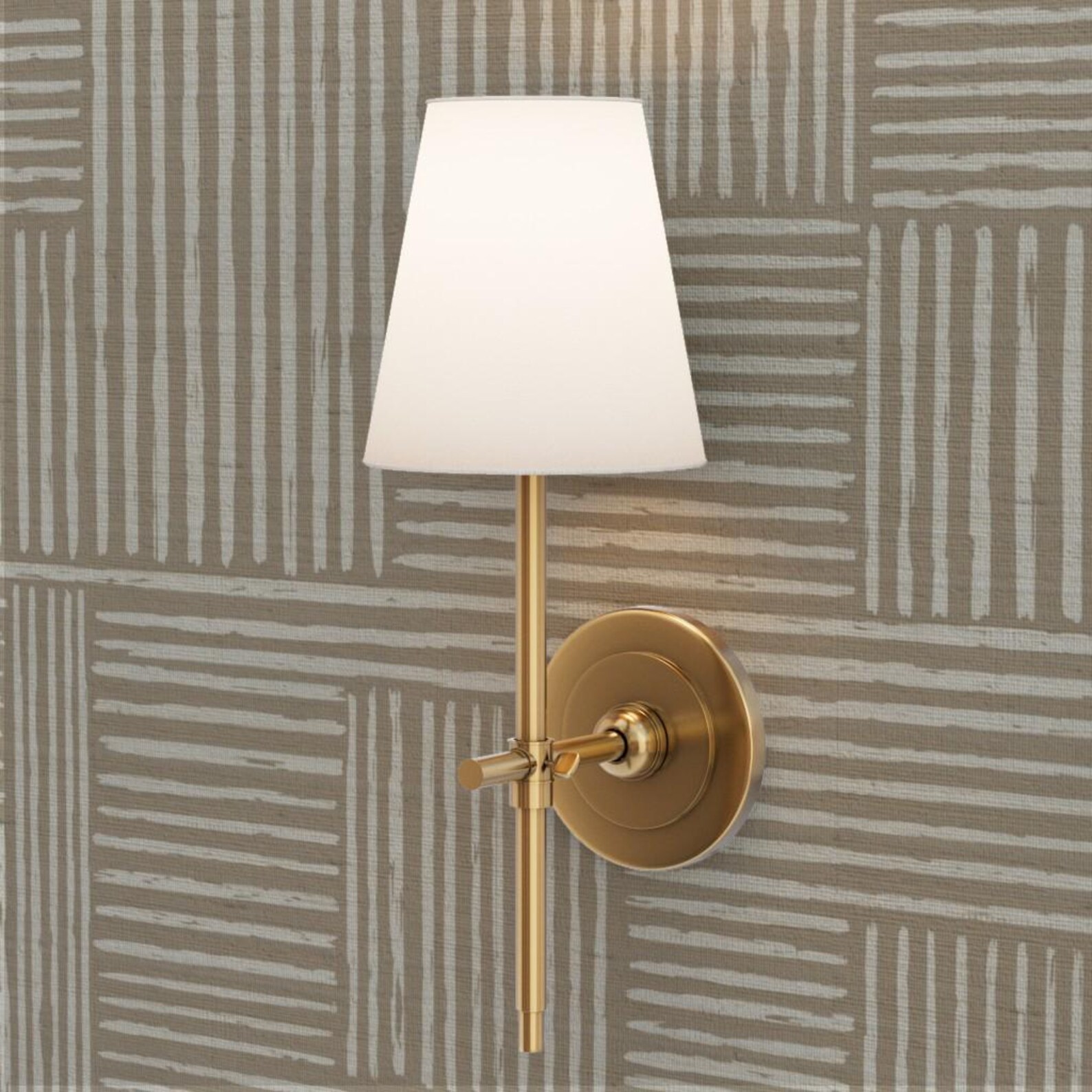 Tan Brushstroke Grasscloth Wallpaper - Brush Abstract Tan by Furbuddy ...