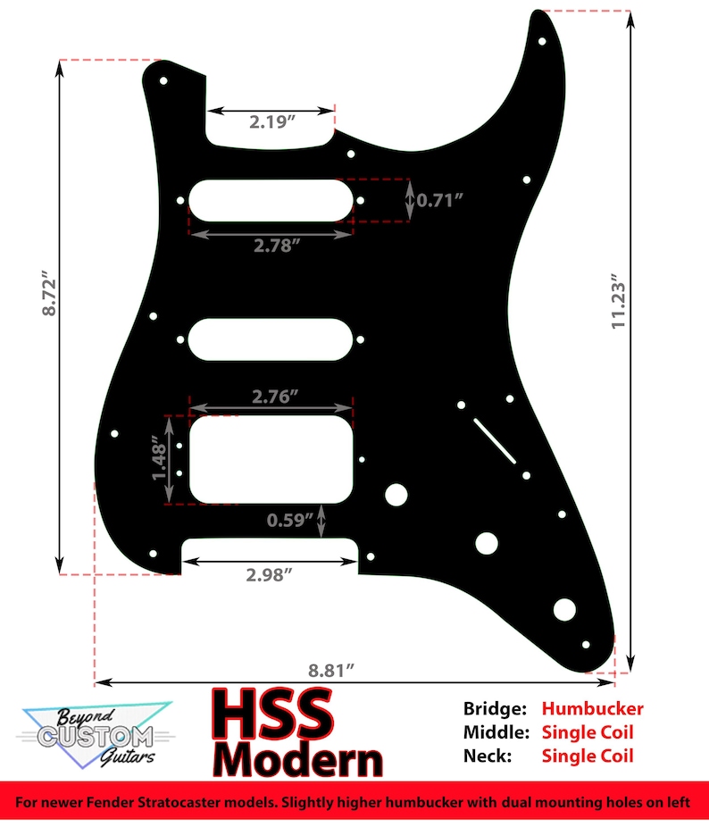 Black Sugar Skulls Textured Pickguard - Fender Stratocaster - USA - Etsy