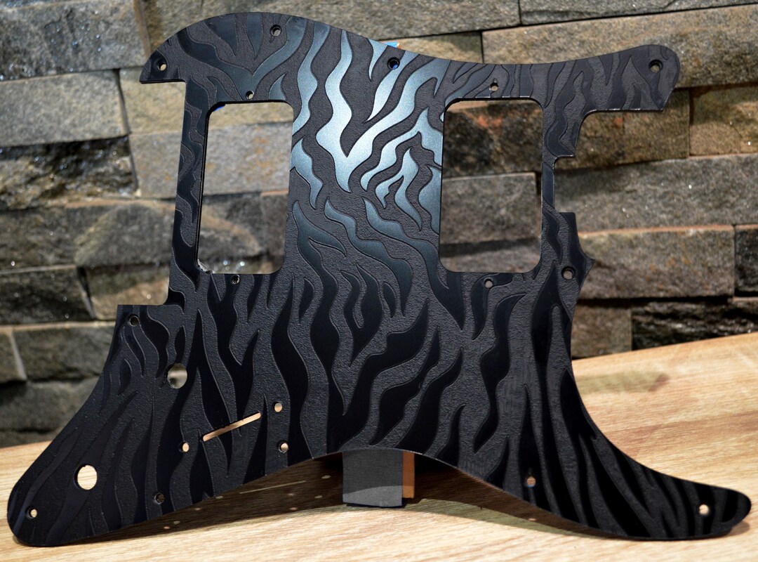 Black Bengal Stripe Pickguard for Charvel Pro-mod So-cal Floyd Rose - Etsy