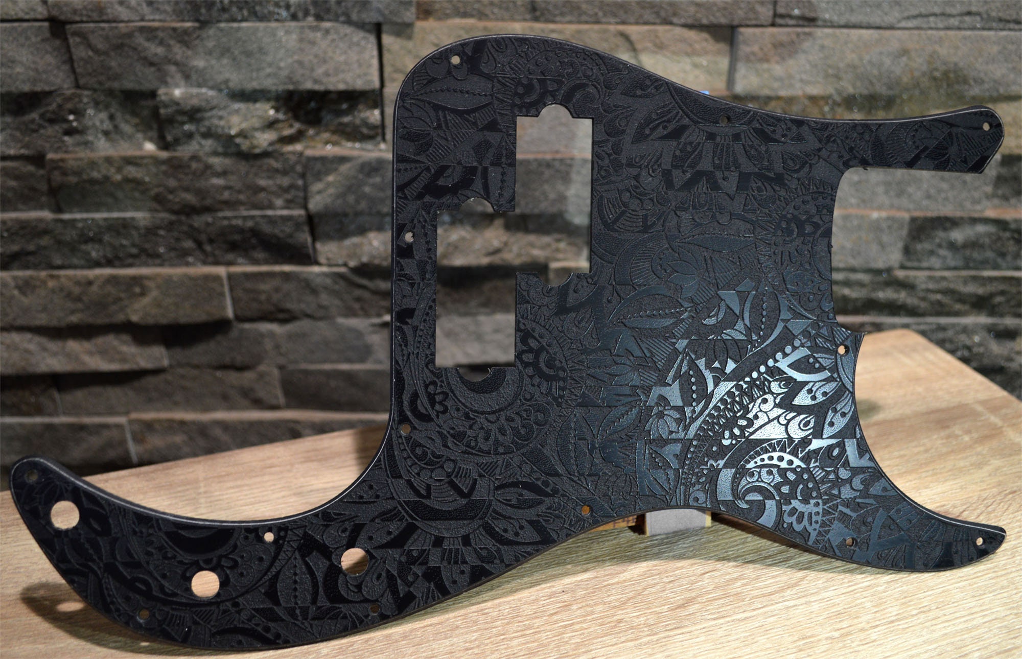 Custom Psychedelic Standard P Bass Pickguard Precision Bass 13 Hole ...