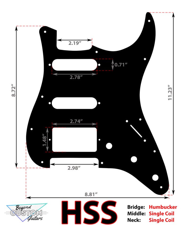 Black Sugar Skulls Textured Pickguard - Fender Stratocaster - USA - Etsy