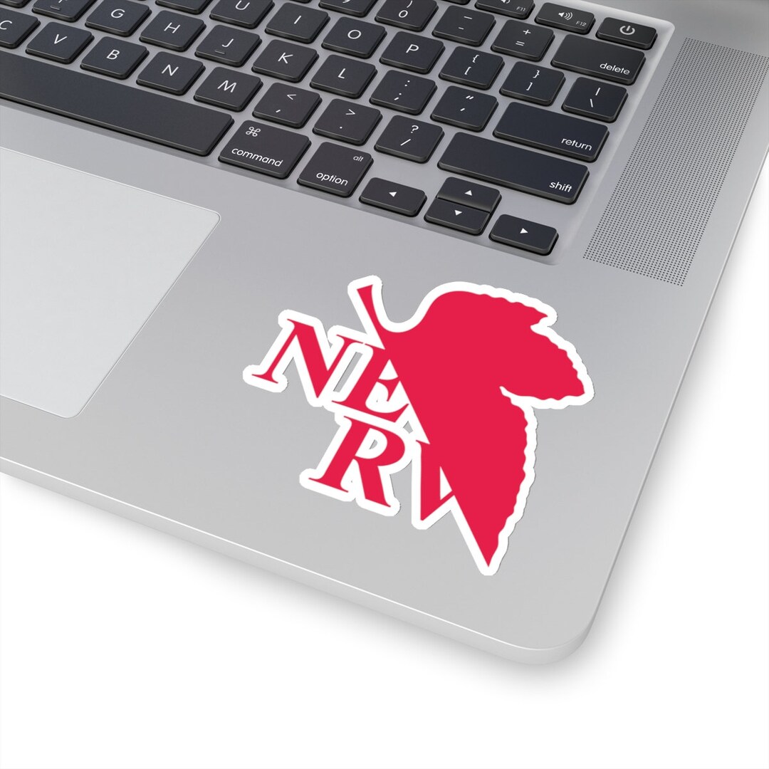 Evangelion NERV Logo Kiss-cut Stickers - Etsy