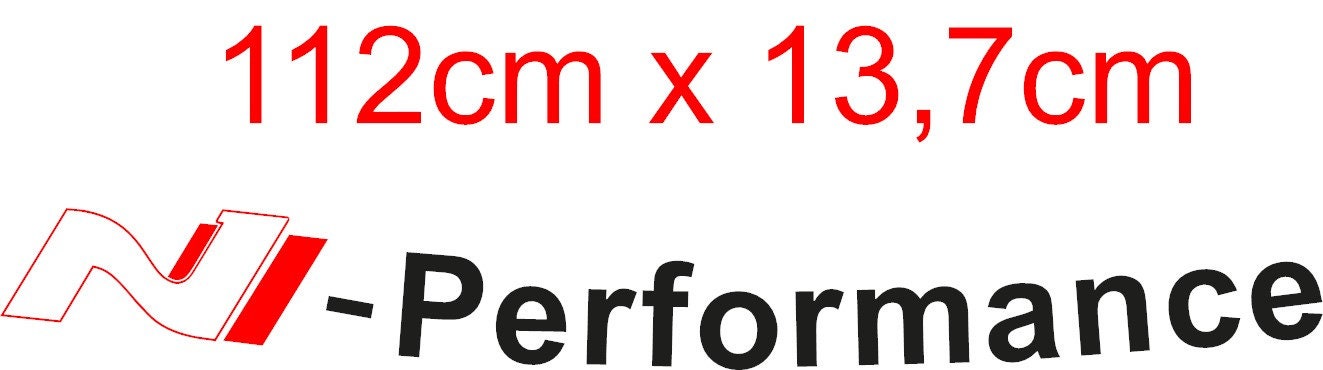 Hyundai I30N N Performance Sticker for the Windscreen - Etsy Australia