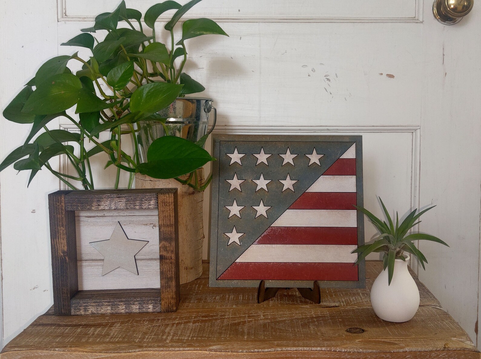 Square Flag SVG File - 8"x8" - Digital File to Use With Glowforge - Etsy