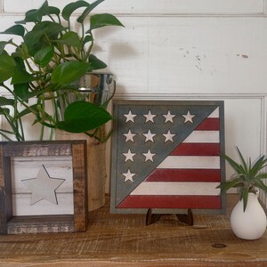 Square Flag SVG File - 8"x8" - Digital File to Use With Glowforge - Etsy