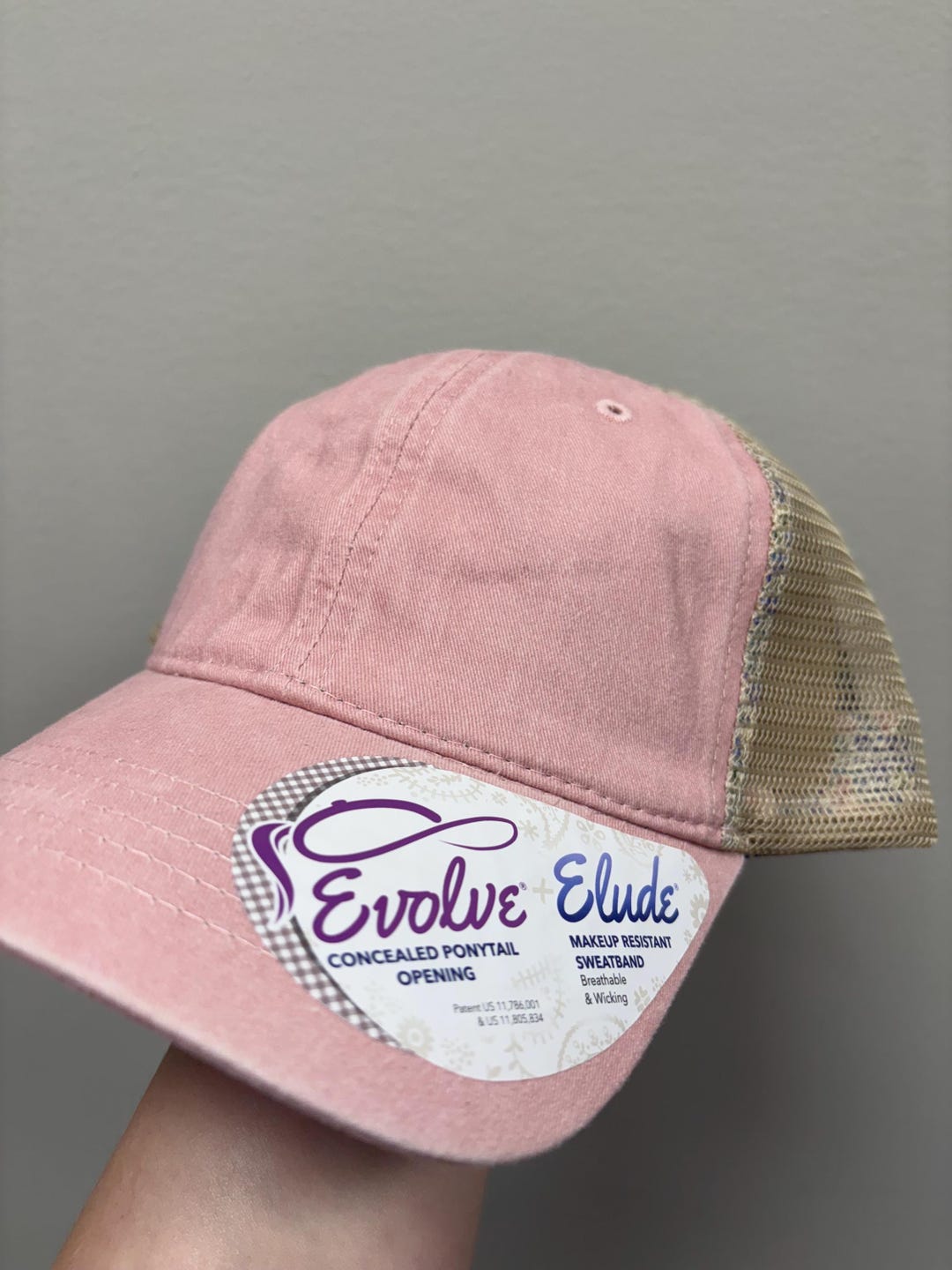 Light Pink Floral Evolve Elude Hat - Etsy