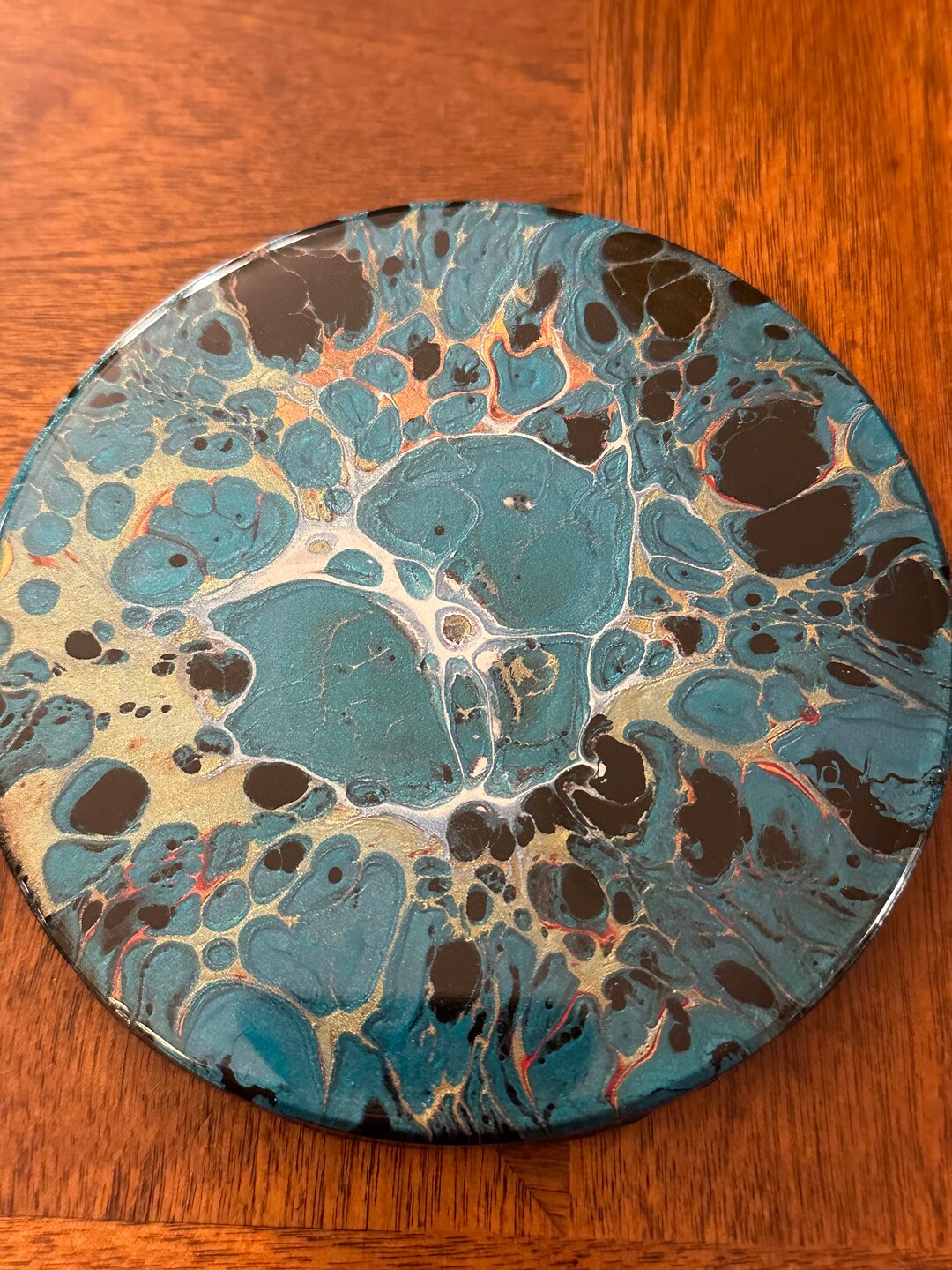 Abstract Art Coaster - Etsy