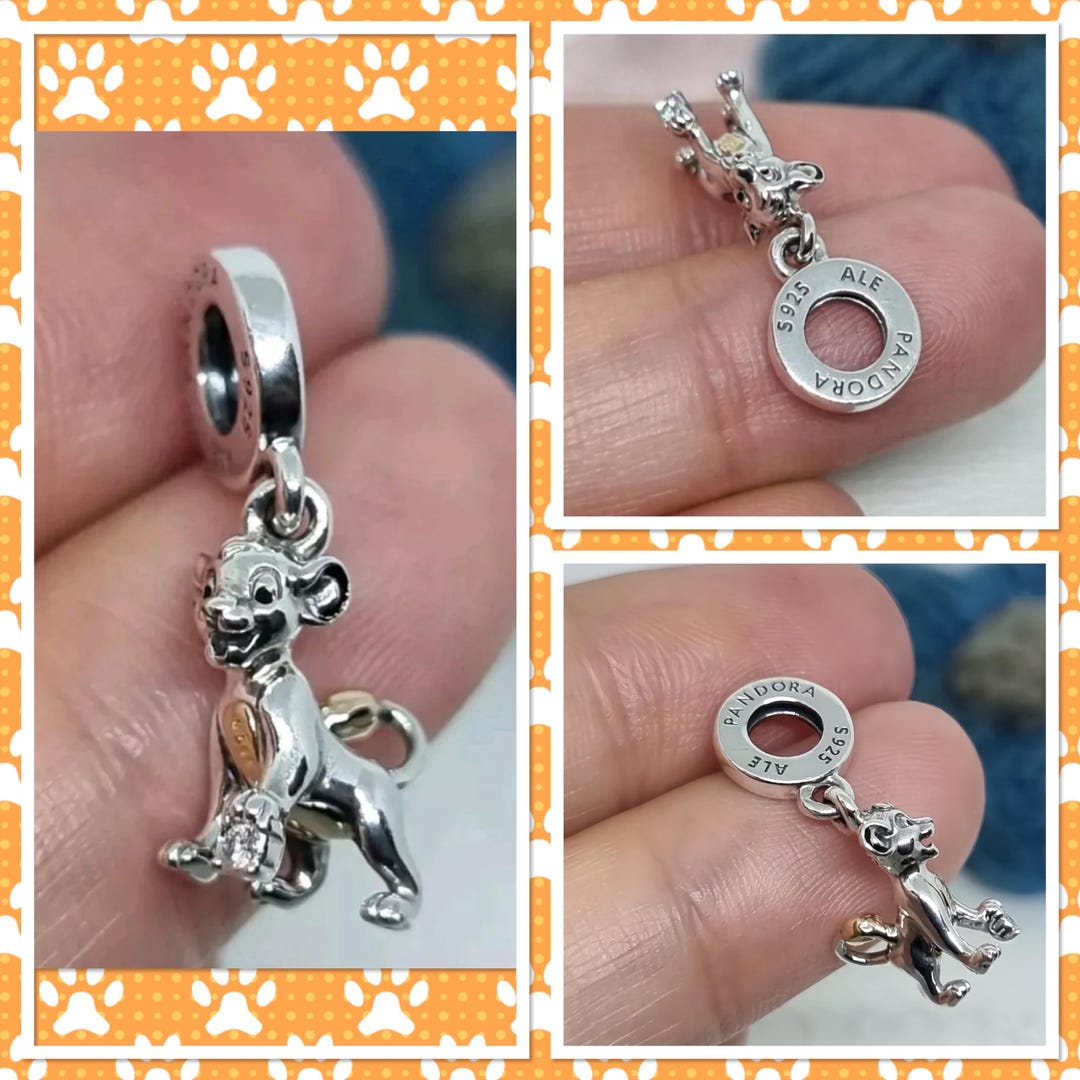 Disney 100th Anniversary the Lion King Simba Dangle Charm - Etsy