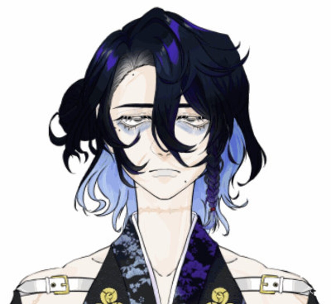 Male Vtuber Model Full Body/live2d Rigged, Vtube Studio Ready ...