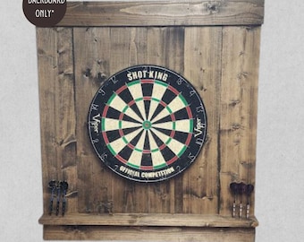 Handmade Rustic Dart Board Backboard Free Shipping Norwegian Pine Game ...