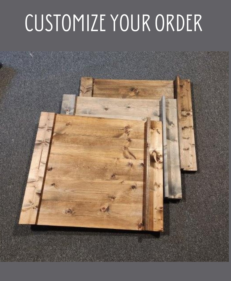 Handcrafted Dart Board Backboard Rustic Wood Game Room Decor Standard ...