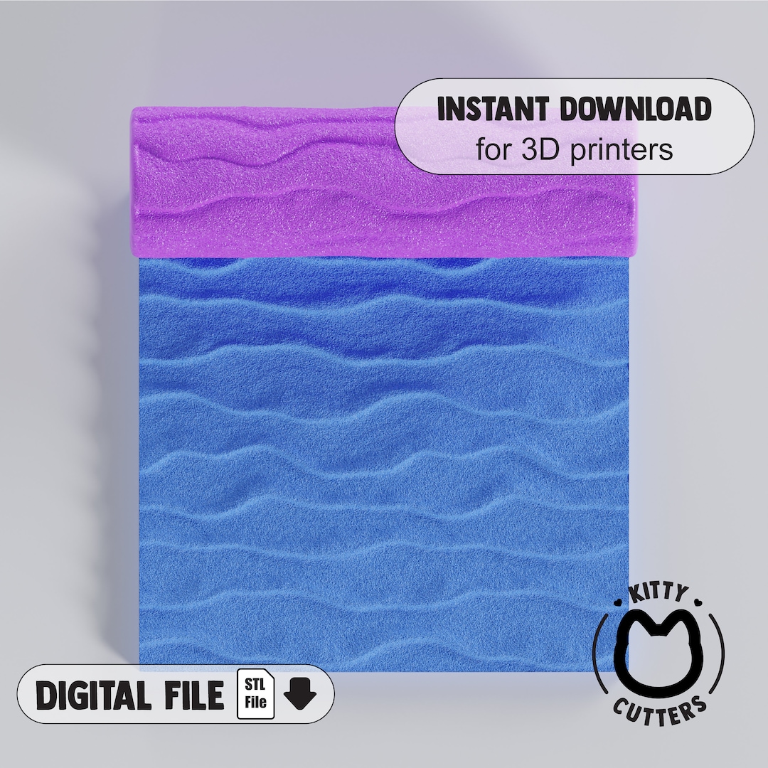 Beach Sand Texture Roller Stl | Sand Texture Roller Stl File | Polymer ...