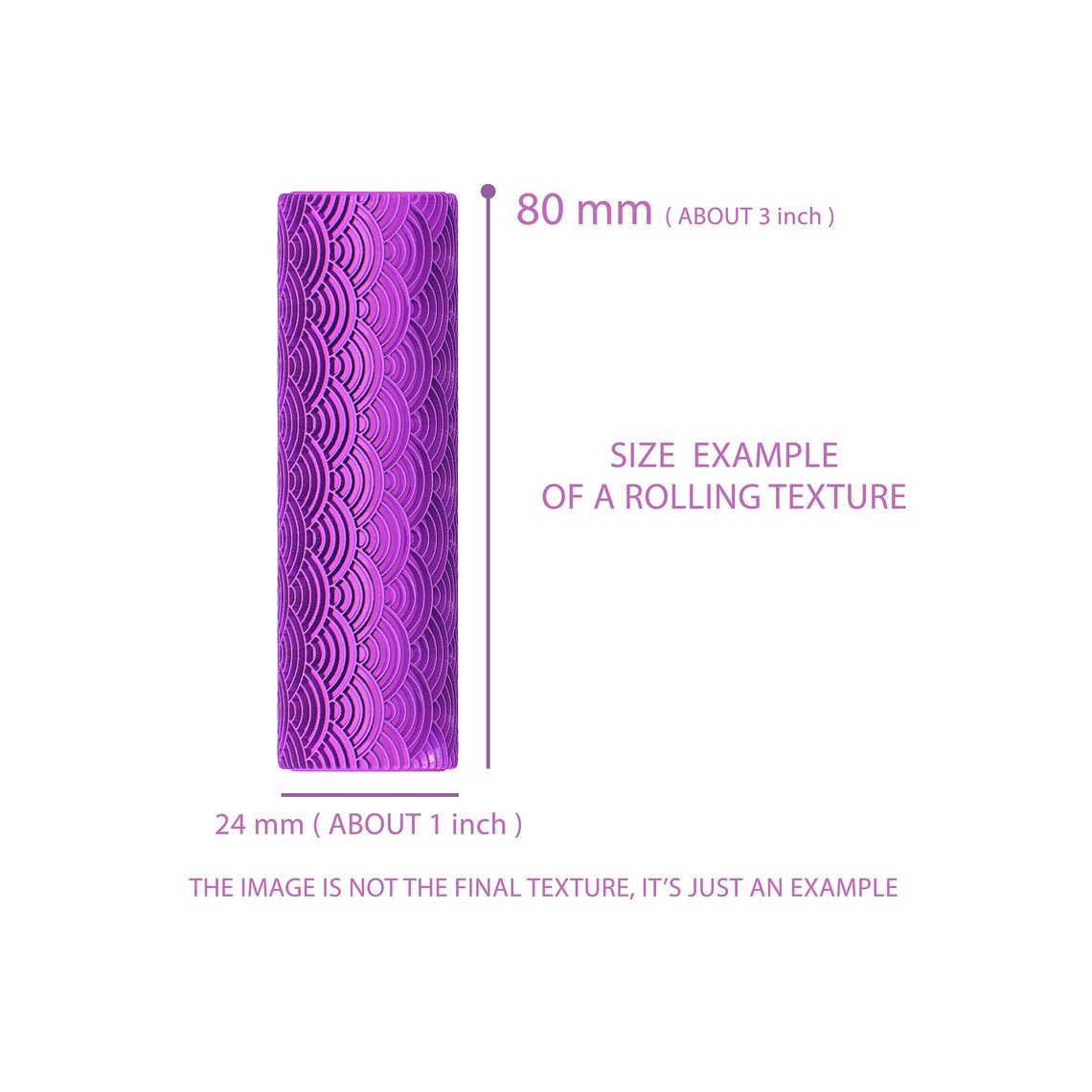 Heart Texture Roller Stl Hearts Texture Roller Stl File Polymer Clay ...