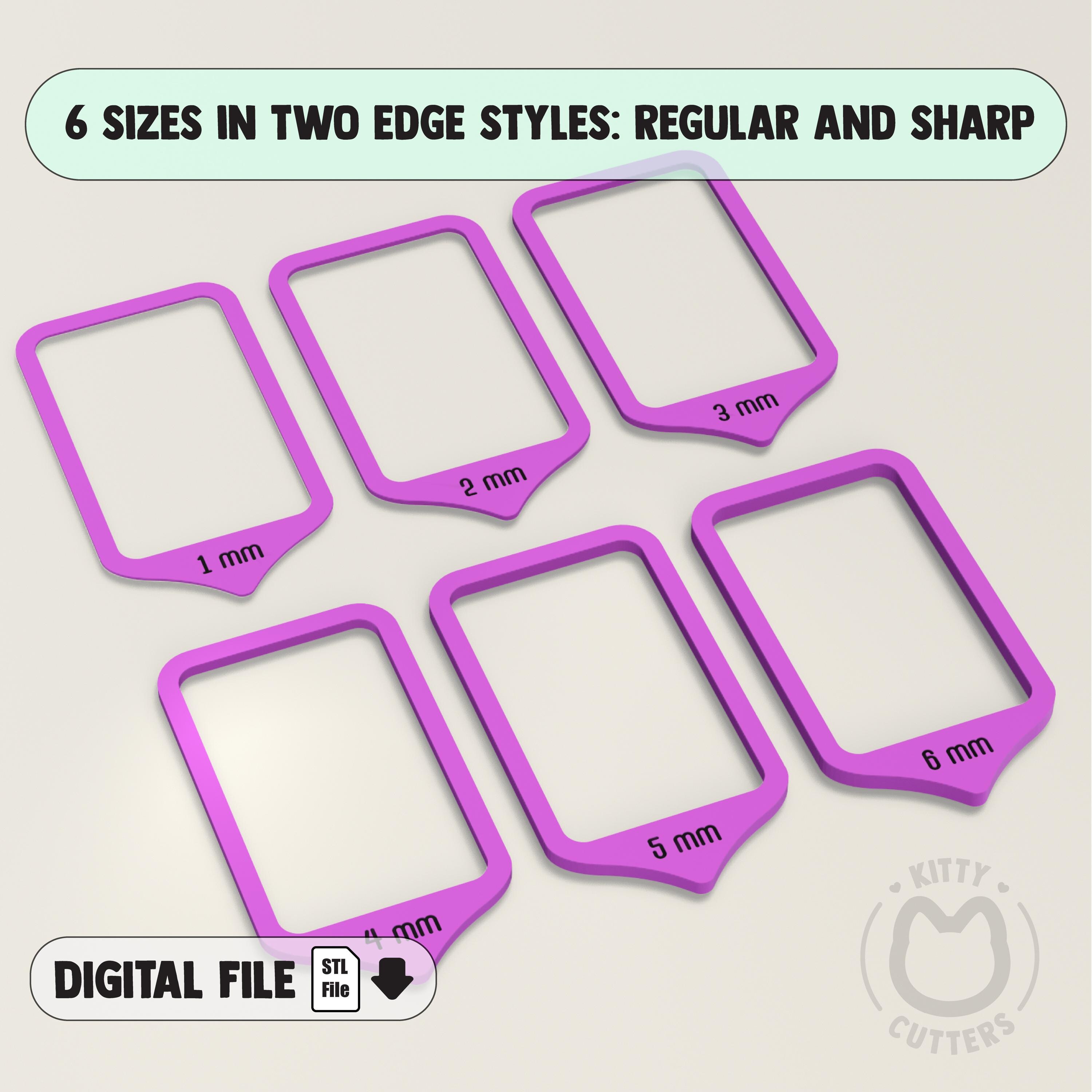 Polymer Clay Depth Guide | Depth Guide Frame | Polymer Clay Tools ...