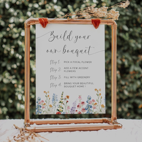 Flower Bar Sign - Etsy