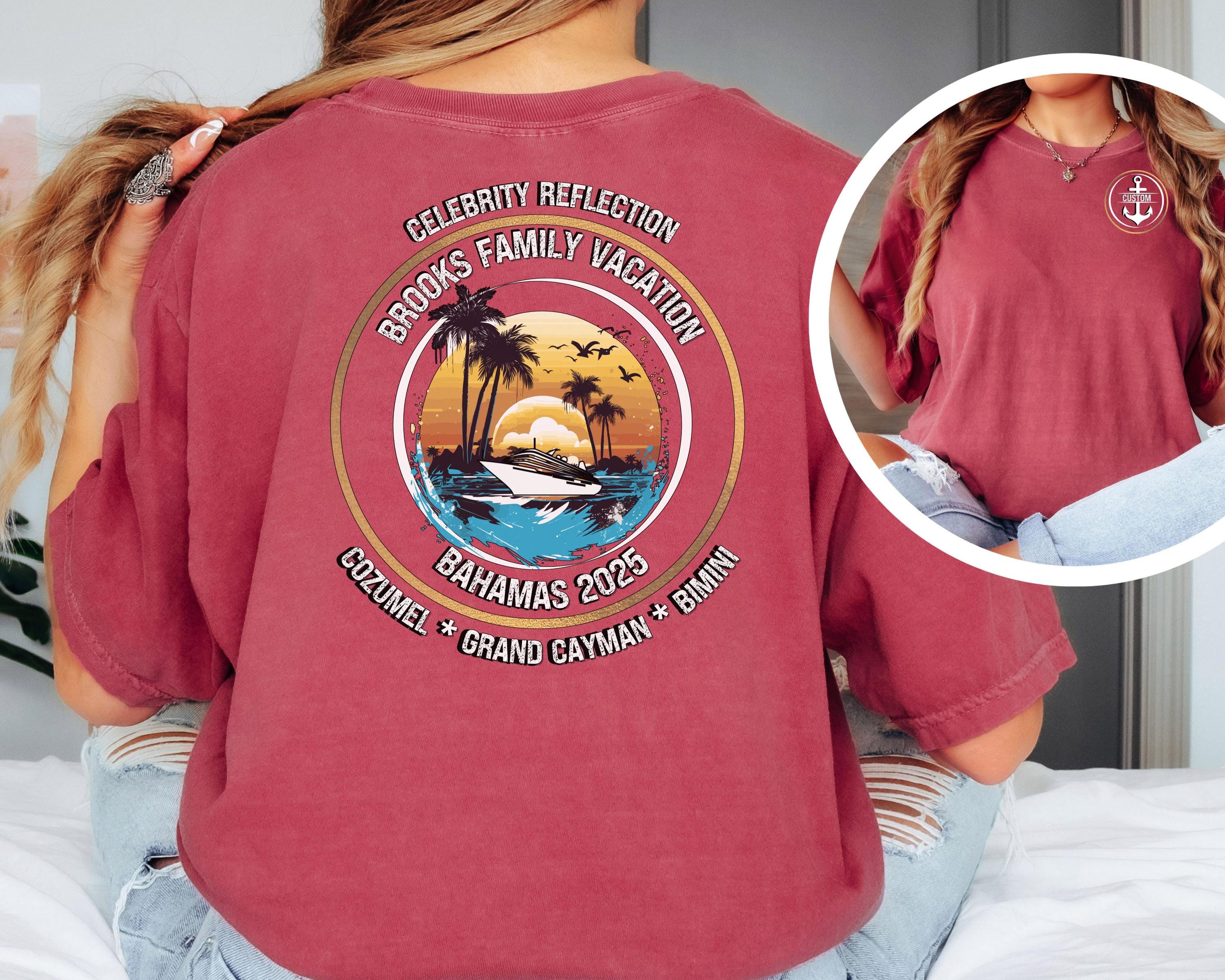 Custom Cruise Shirt, Group Cruise T-shirt, Custom Front & Back, Family ...