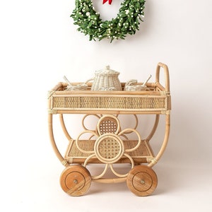 Woven Wonder Tea Cart Children's Toy Tea Cart Handmade Toy - Etsy