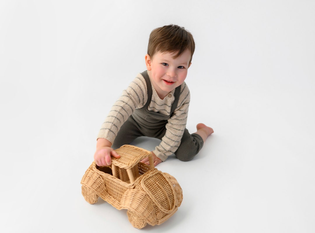 Olden Days VW Rattan Car Toy - Children's Toys - Etsy