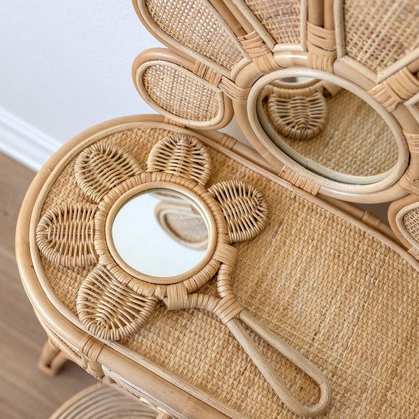 Rattan Mirrors - Etsy